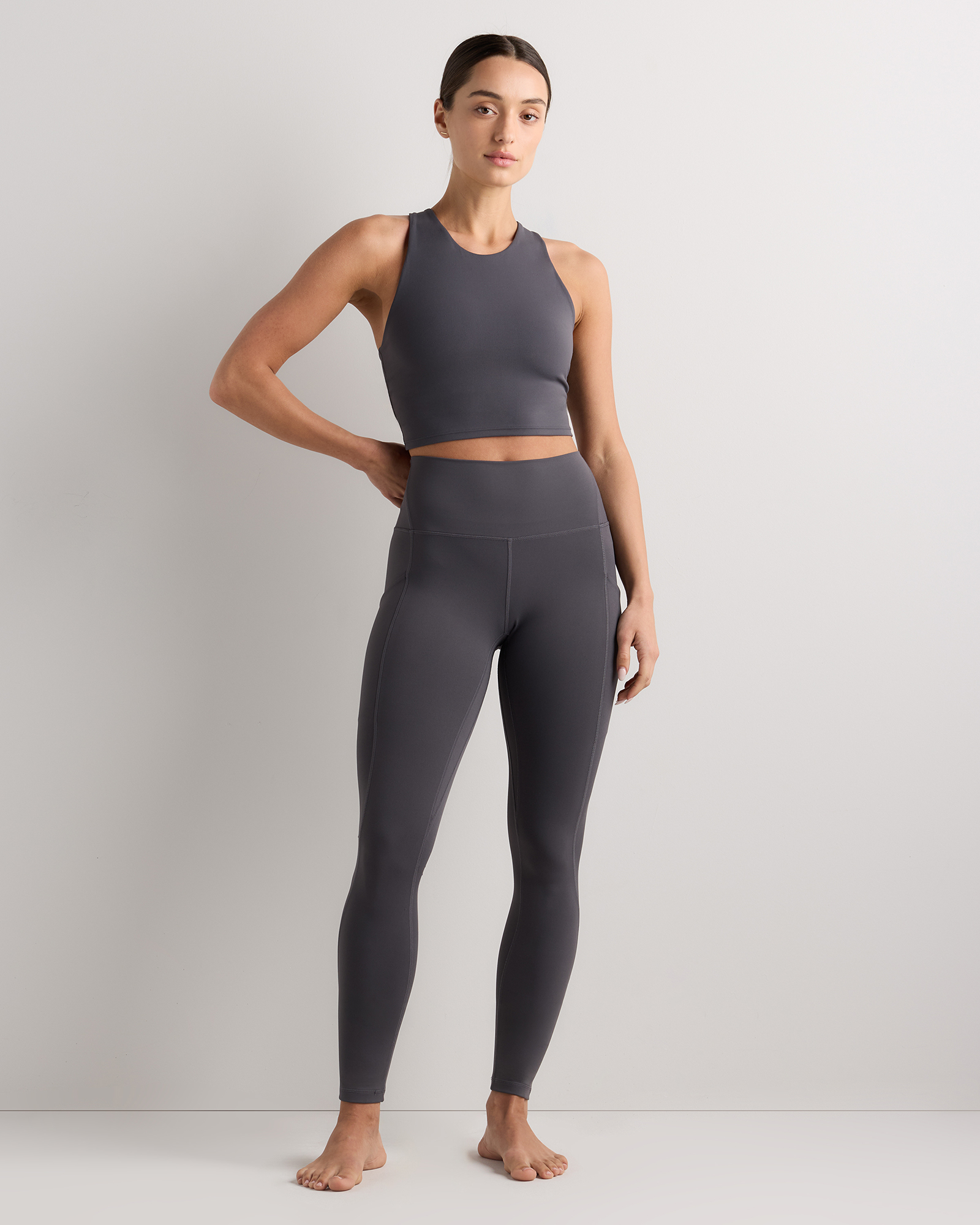 QUINCE women's ultra-form high-rise pocket legging